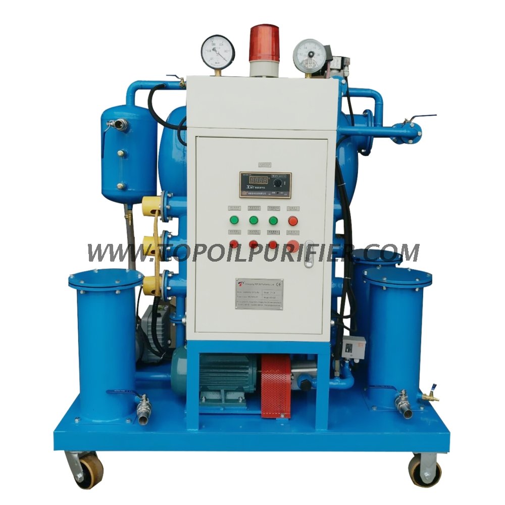ZY Portable Insulating Oil Purifier - Buy oil filtering machine, vacuum ...